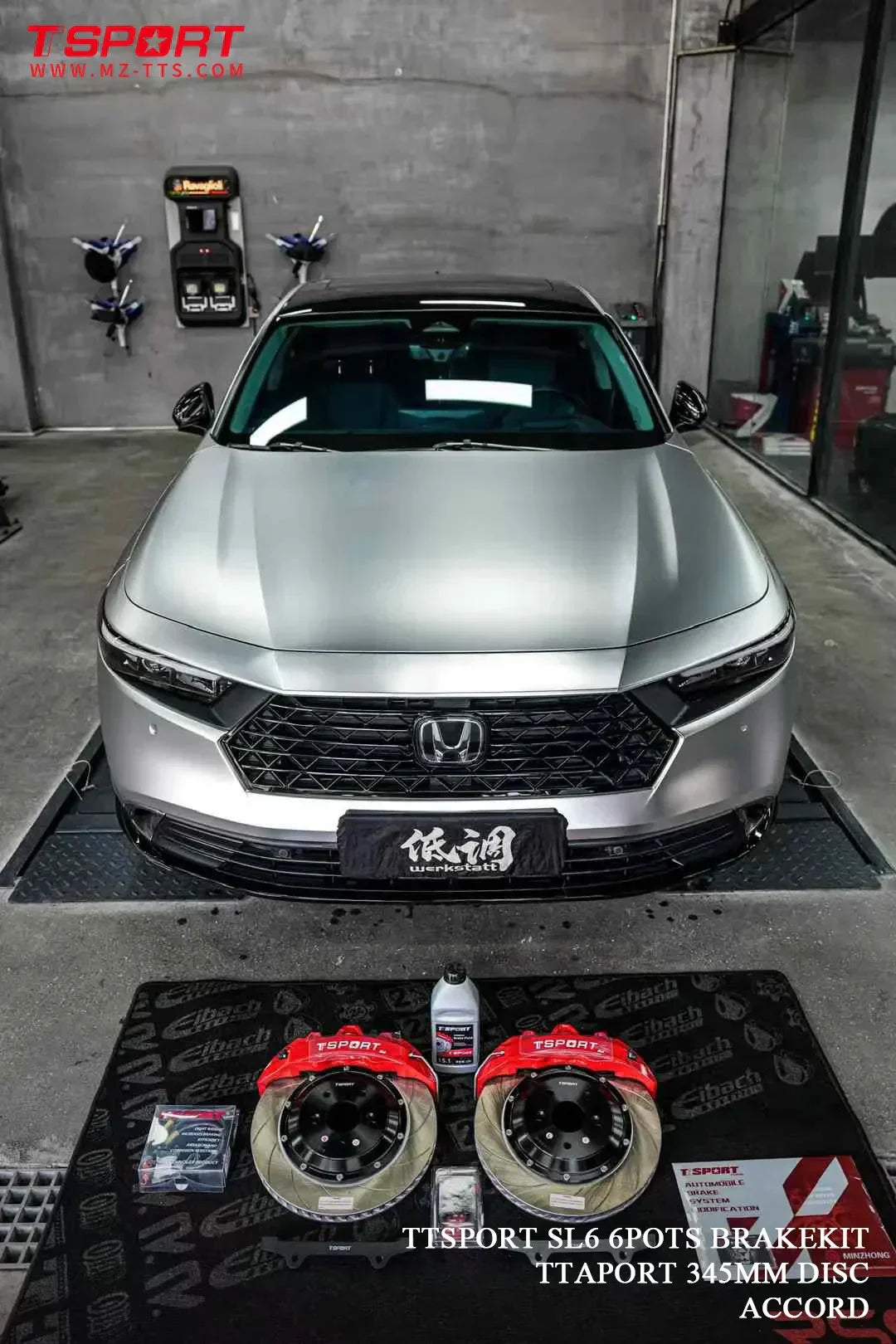 Honda Accord Bremsen-Upgrade: 6-Kolben Power, Serienrad-Passung | TTSPORT